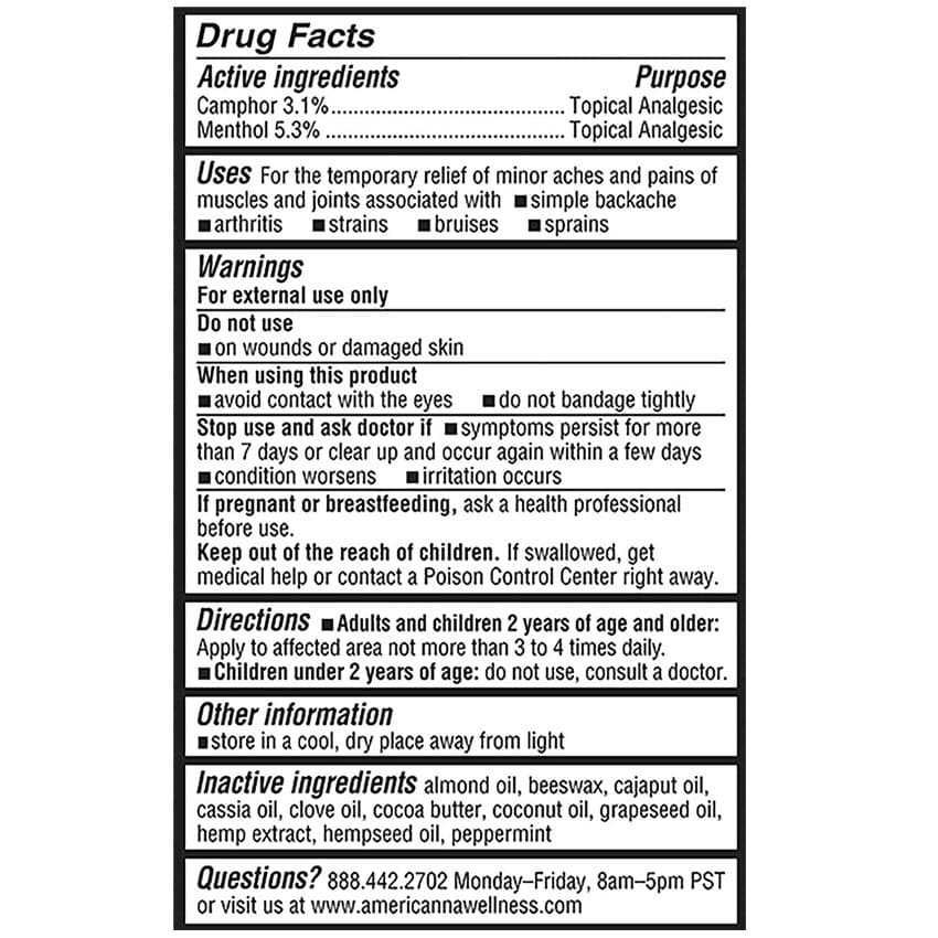 Dragon Pain Relieving Balm Regular Strength Jar 2oz - Isolate Formula