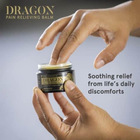 Dragon Pain Relieving Balm Extra Strength Jar 2oz - Broad Spectrum Formula