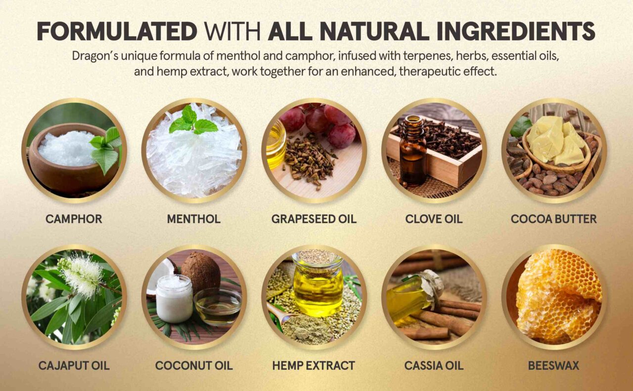 Dragon Balm Ingredients & Benefits for Pain Relief