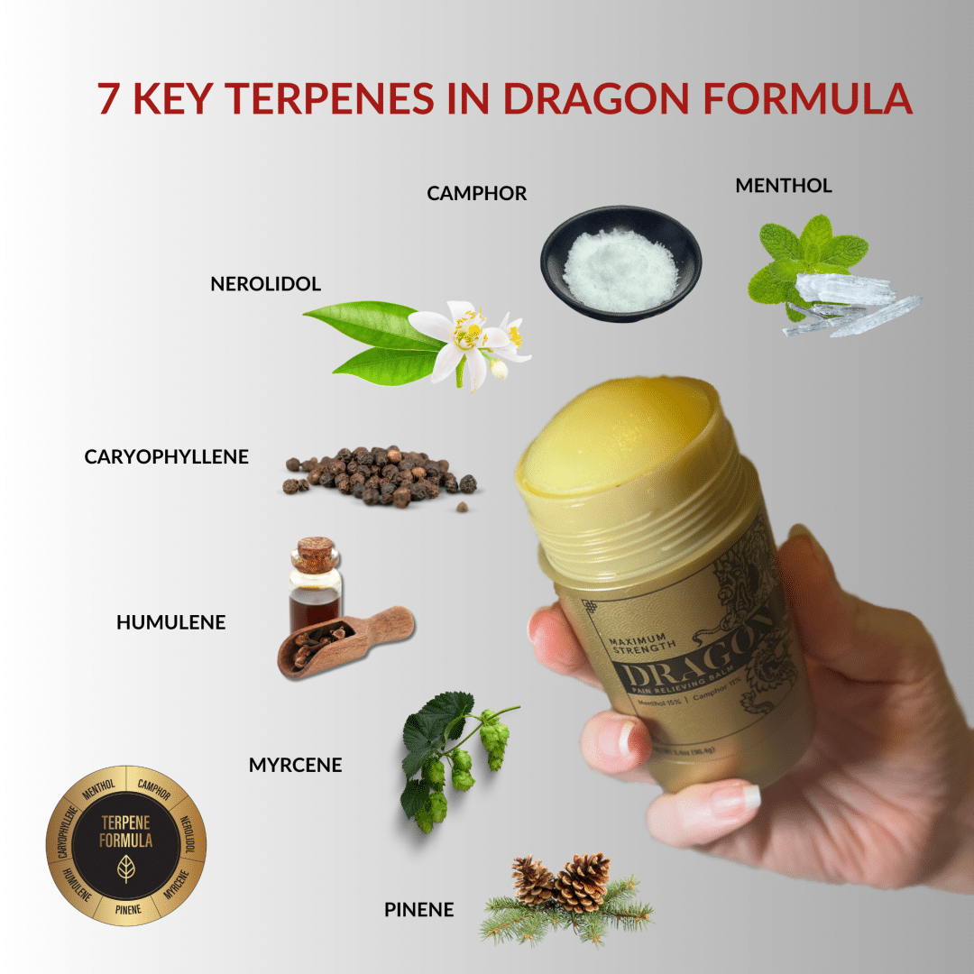 Dragon Pain Relief Balm Maximum Strength Roll-Up for Muscle Relief