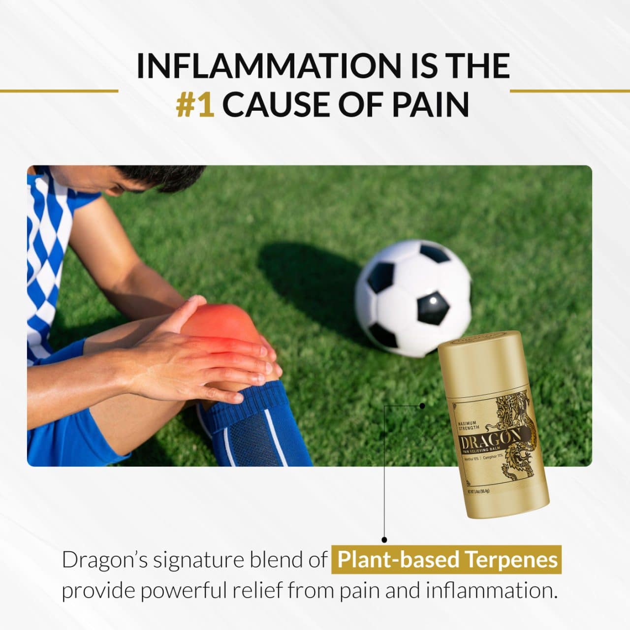 Dragon Pain Relief Balm Maximum Strength Roll-Up for Muscle Relief