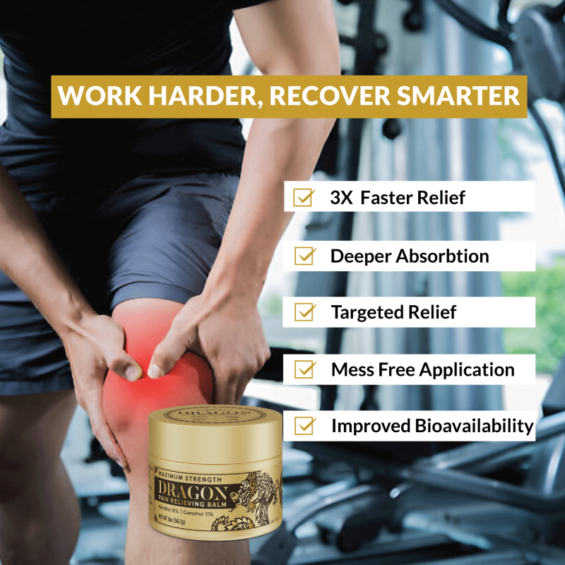 Dragon Pain Relief Balm Maximum Strength for Fast Muscle Relief