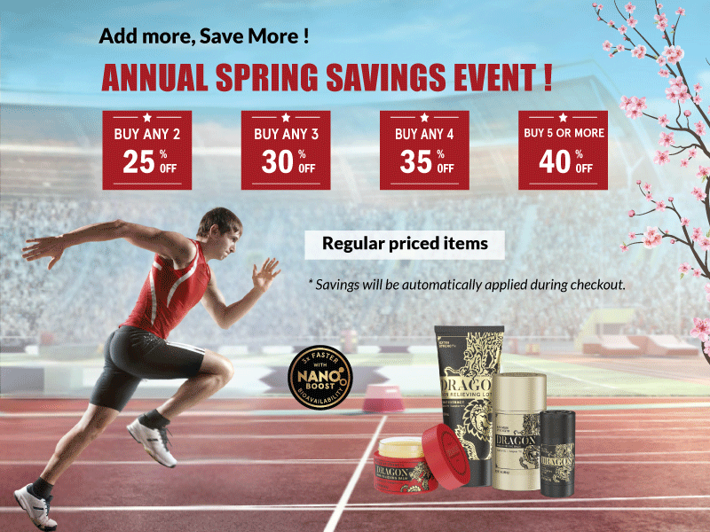 SPRING SAVINGS!! Dragon Pain Relief Balm & Lotions