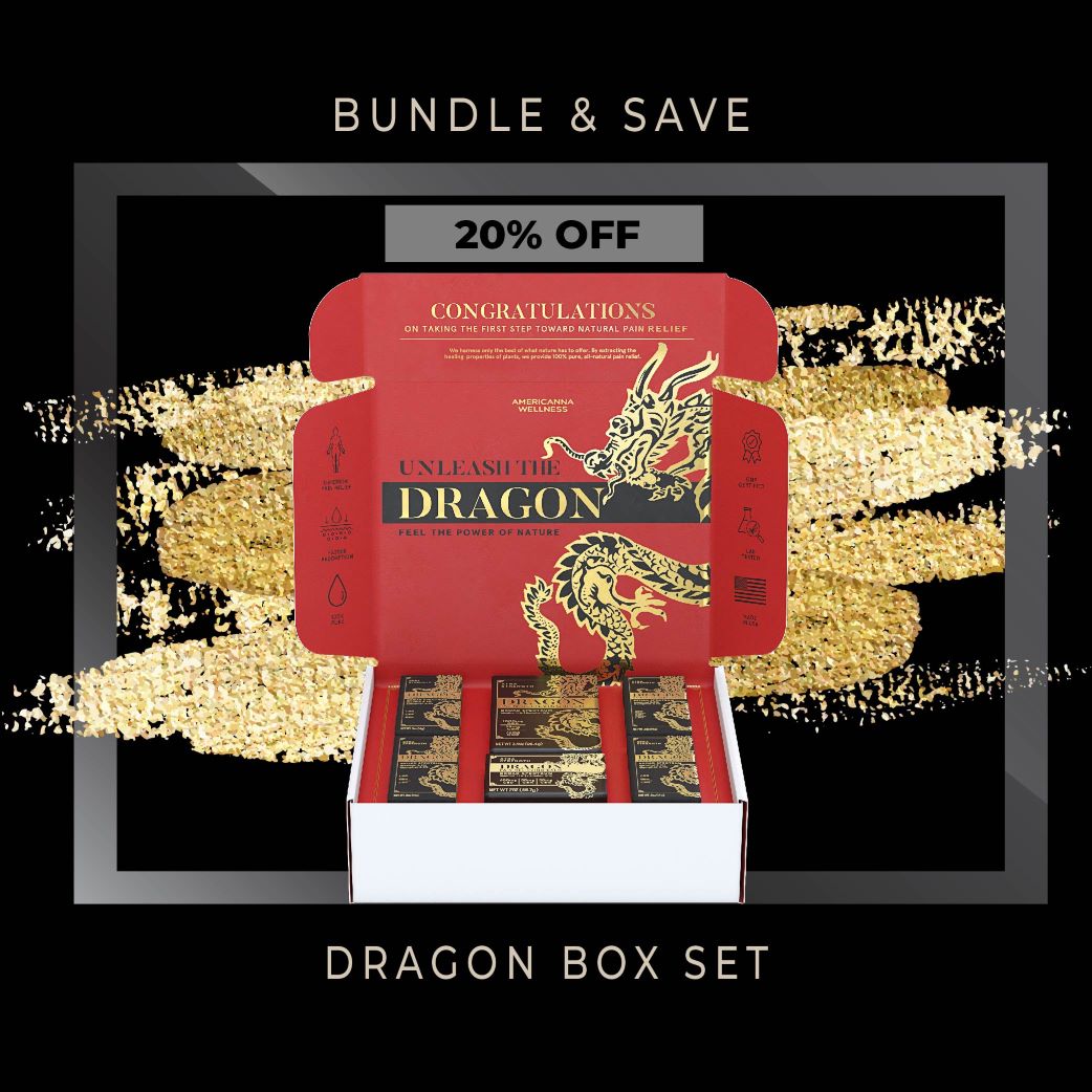 Black Balm Box Set - Extra Strength Pain Relieving Balm - Dragon Pain ...