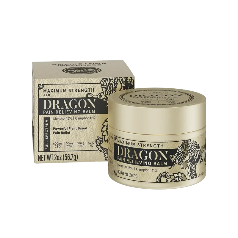 Dragon Pain Relief Balm Maximum Strength for Fast Muscle Relief