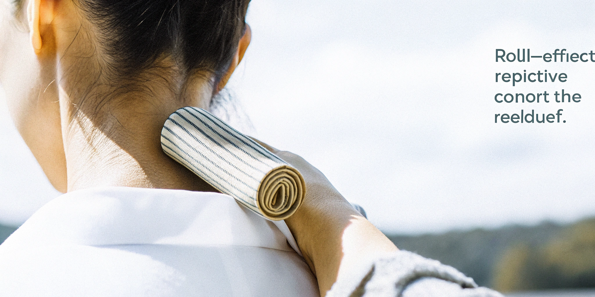 How to Use a Roll-Up for Neck and Shoulder Pain